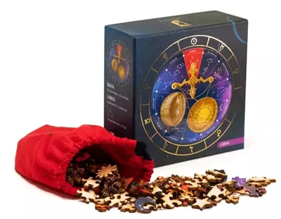 Drvene puzzle 180 delova - Horoskop - VAGA