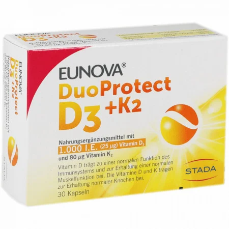 EUNOVA DUO PROTECT D3 1000ij + K2