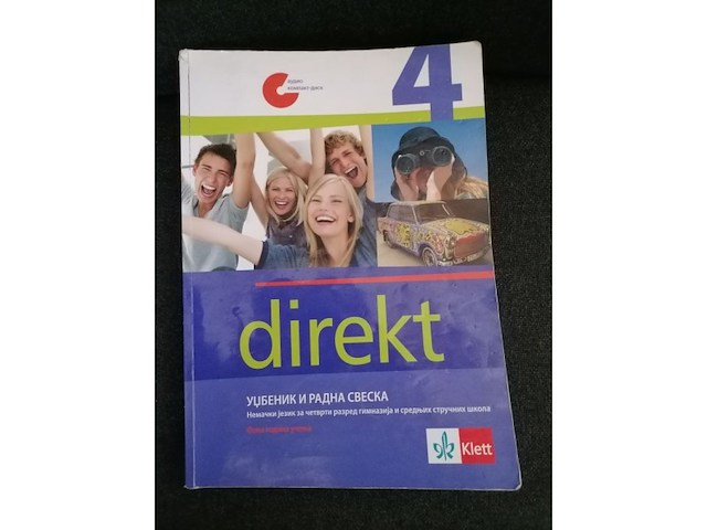 Direkt 4, Nmacki za cetvrti r., Udzbenik i radna sveska