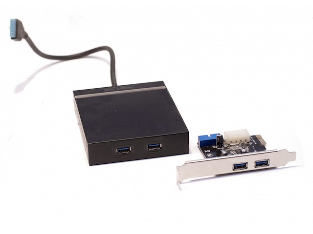 USB front 3.0 i PCIE usb 3.0 kontroler