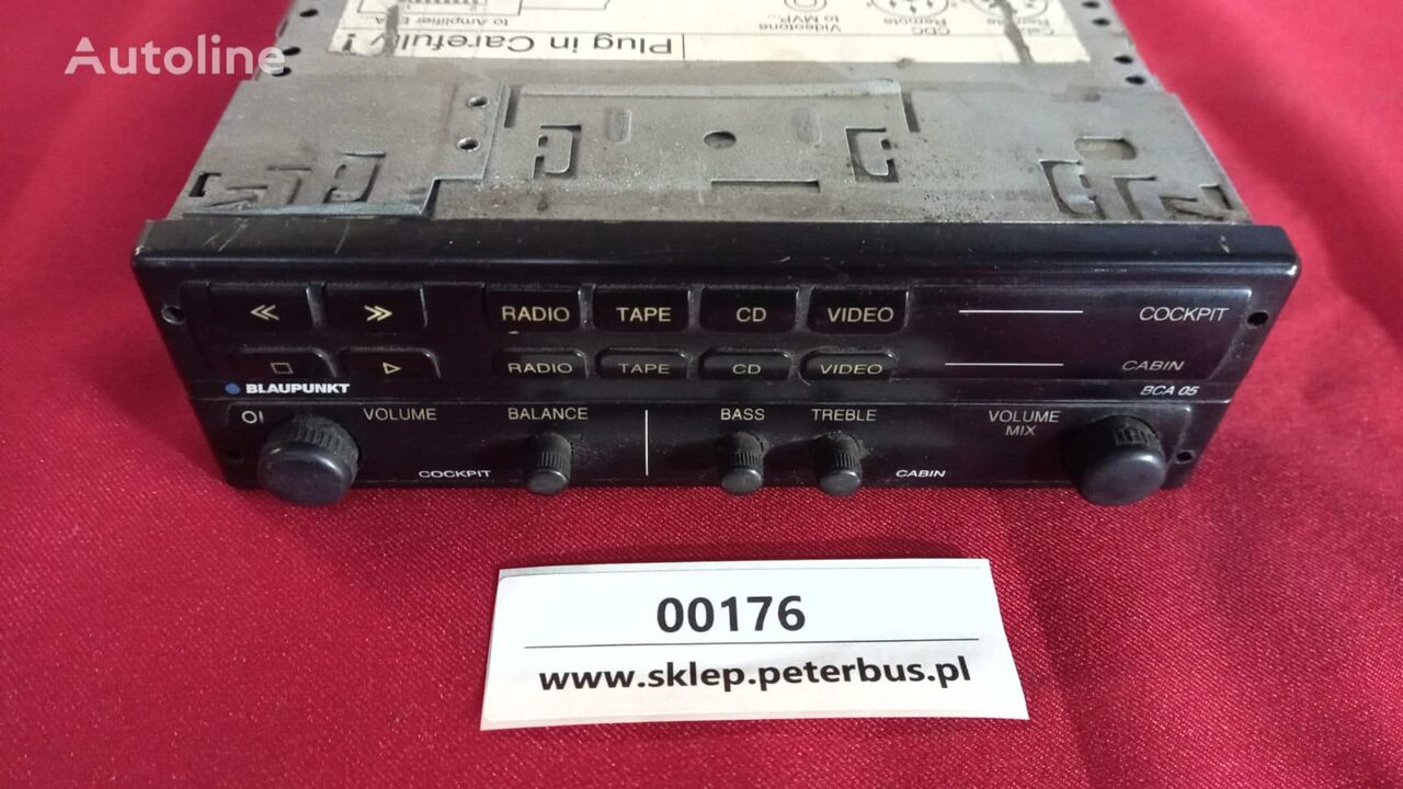 Panel sterowania RADIO, kaseta, CD, VIDEO upravljačka jedinica za Neoplan N316 autobusa