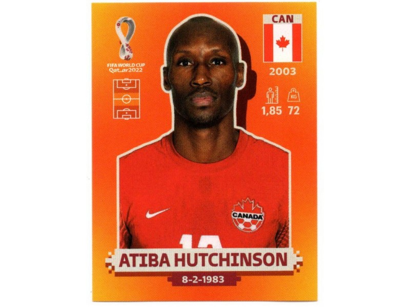 CAN.13 - ATIBA HUTCHINSON - PANINI FWC Qatar 2022