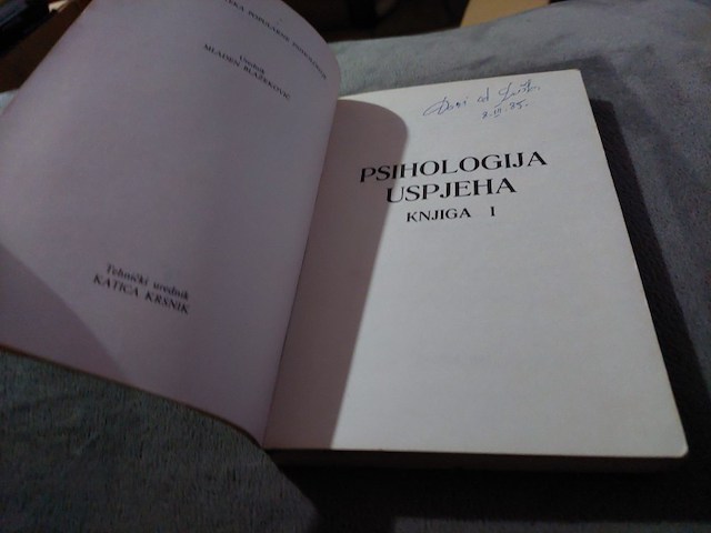 Psihologija uspeha knjiga 1