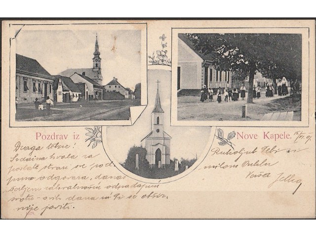Hrvatska - Batrina -  Nova kapela / Crkve / 1907