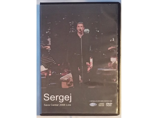 Sergej Cetkovic - DVD +CD Live Sava Centar 2006