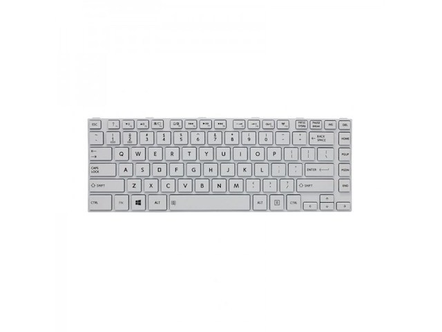 Tastatura za laptop Toshiba Satellite L800/L805/L830/L840/L845/C800/C800D bela