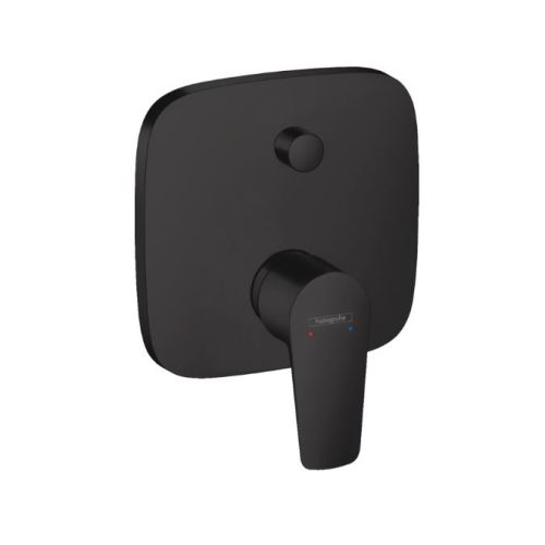 HANSGROHE TALIS E MEŠAČ SA PREBACIVAČEM MAT BLACK FINISH PLUS 71745670