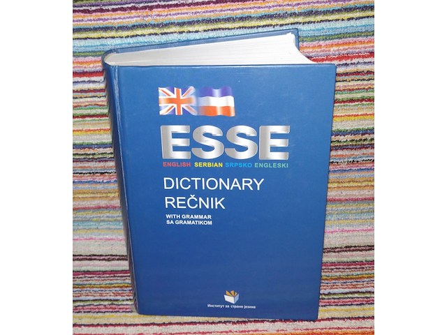 ENGLESKO-SRPSKI, SRPSKO -ENGLESKI REČNIK ESSE