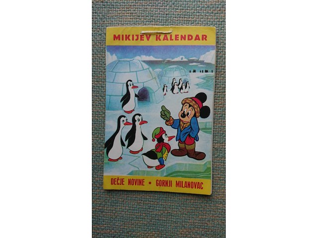 Mikijev kalendar + Mikijev kalendar iz 1970