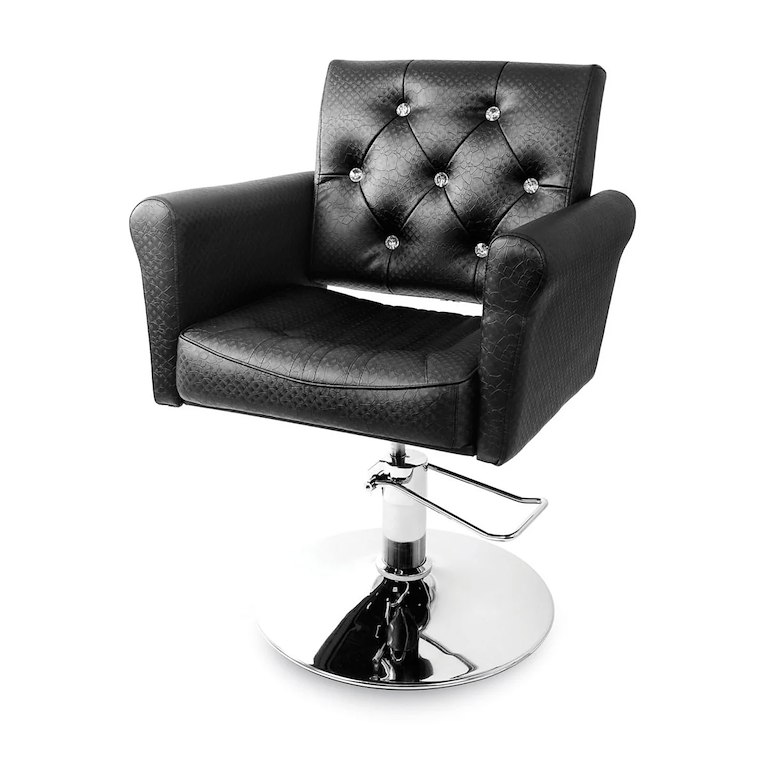 Frizerska stolica sa hidraulikom NV 5852 – crna