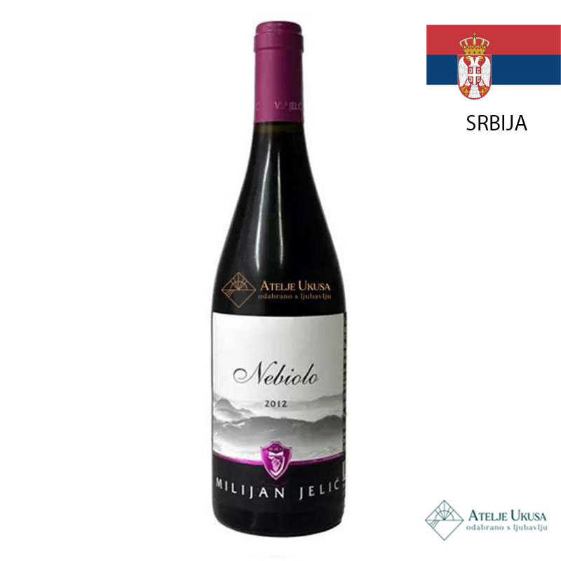 Milijan Jelić Nebiolo, Crveno Vino 0,75l