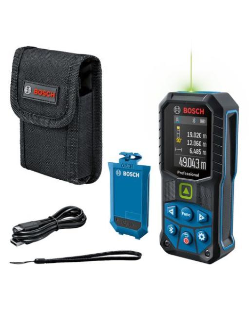 Bosch Laserski daljinomer GLM 50-27 CG sa zelenom tačkom + pribor, 0601072U01