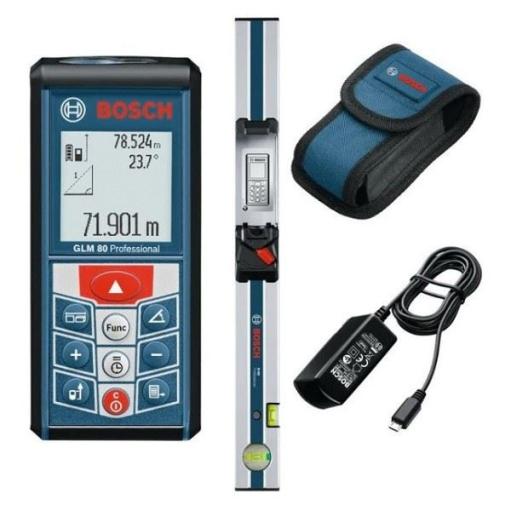 Bosch GLM 80 laserski daljinomer + Bosch Libela R 60