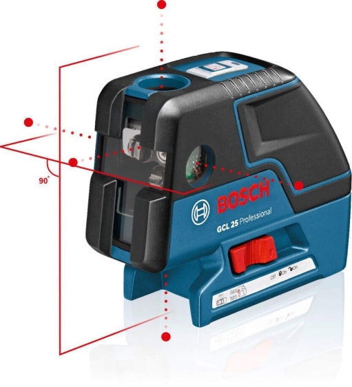 Bosch GCL 25 Kombinovani laser linije i tačke