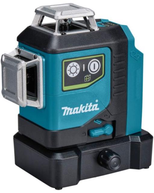 Makita akumulatorski linijski laser SK700GD 3x360°, bez baterije i punjača SK700GD - zeleni zrak