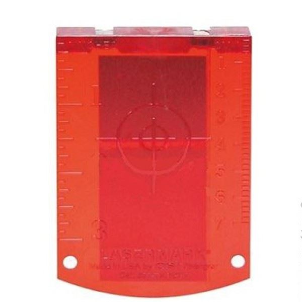 Bosch 1608M0005C Ciljna ploča za laserski zrak (crvena)
