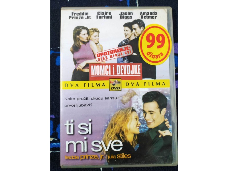 Momci i Devojke / Ti si mi sve DVD