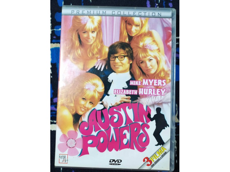 Austin Powers / Lud Luđi - 3 Filma