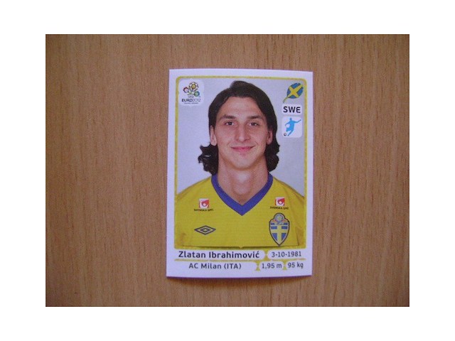 Euro 2012 Panini broj 451 Ibrahimović