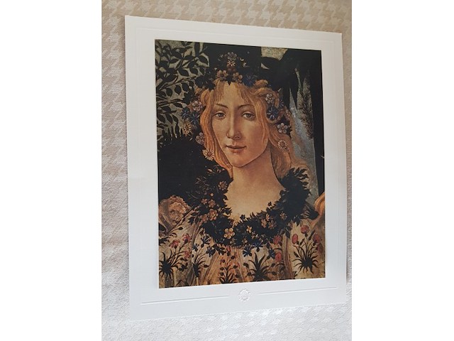 Il Botticelli, Testa della Flora- collotipia, original