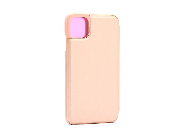 Futrola BI FOLD CLEAR VIEW za Iphone 11 Pro Max roze
