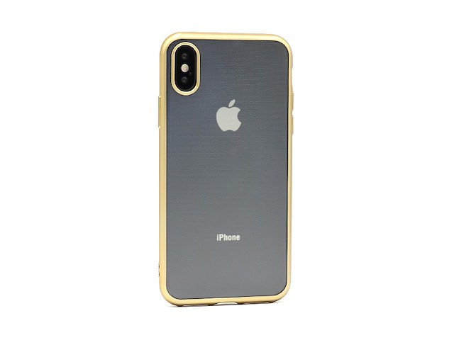 Futrola MATTE COLOR EDGE za Iphone X/XS zlatna