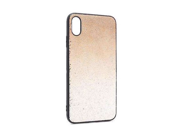 Futrola Glittering New za Iphone XS Max zlatno-srebrna