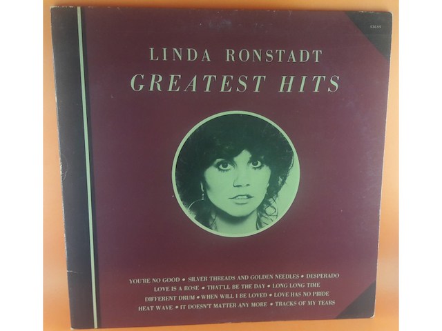 Linda Ronstadt ‎– Greatest Hits, LP