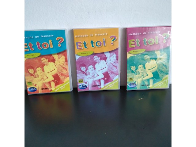 Et toi ? niveau 1, 2, 3, 3 x DVD + livret (Francais)