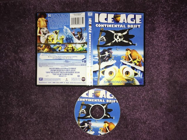 Ledeno doba 4  DVD - Ice Age Continental Drift