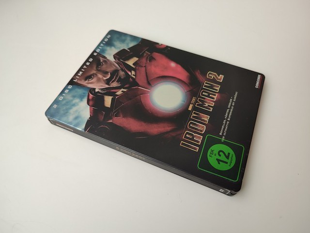 Iron Man 2 disc limited edition - metalni