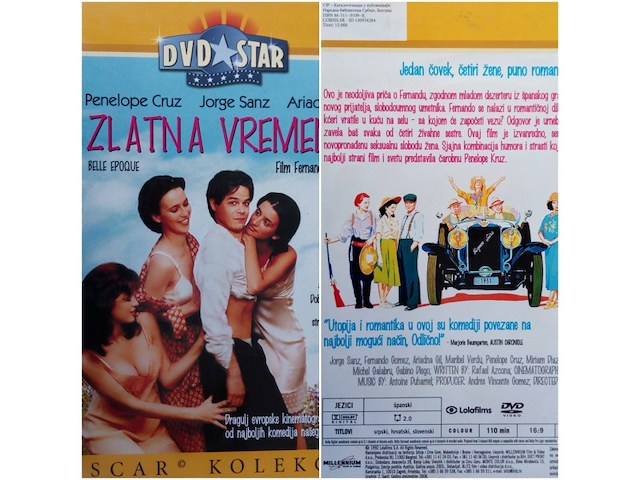 dvd Zlatna vremena