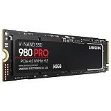 Samsung - M.2 NVMe 500GB SSD 980 PRO, V-NAND, Read up to 6900 MB/s, Write up to 5000 MB/s (single sided), 2280