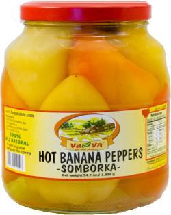 Hot banana peppers - somborska ljuta