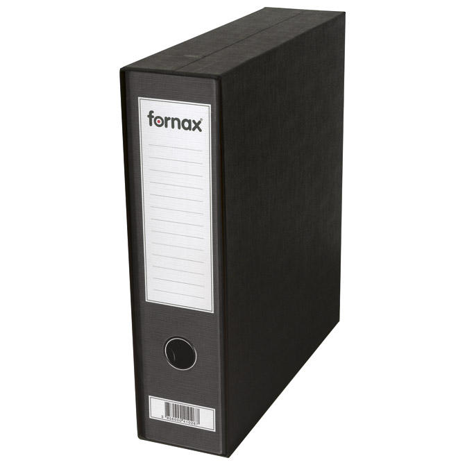 Registrator A4 široki u crnoj kutiji Prestige Fornax 13463 crni