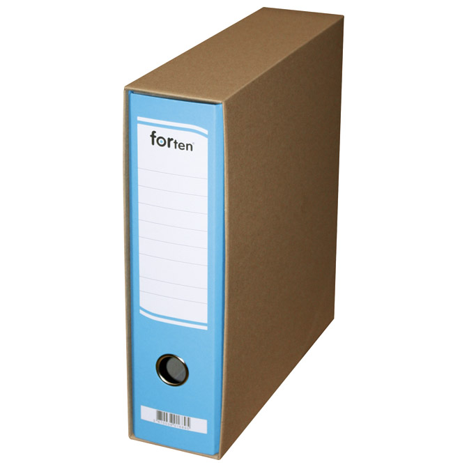 Registrator A4 široki u kutiji FORten 28889 plavi