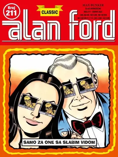 Color Media International Alan ford 211-classic - Samo za one sa slabim vidom