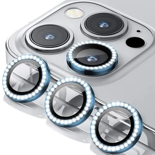 Zastita za kameru DIAMOND PREMIUM za iPhone 13 Pro/13 Pro Max plava (MS)