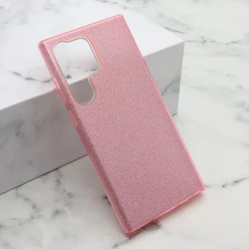 Silikonska futrola - maska GLITTER SHOW YOURSELF za Samsung S918B Galaxy S23 Ultra roze (MS)