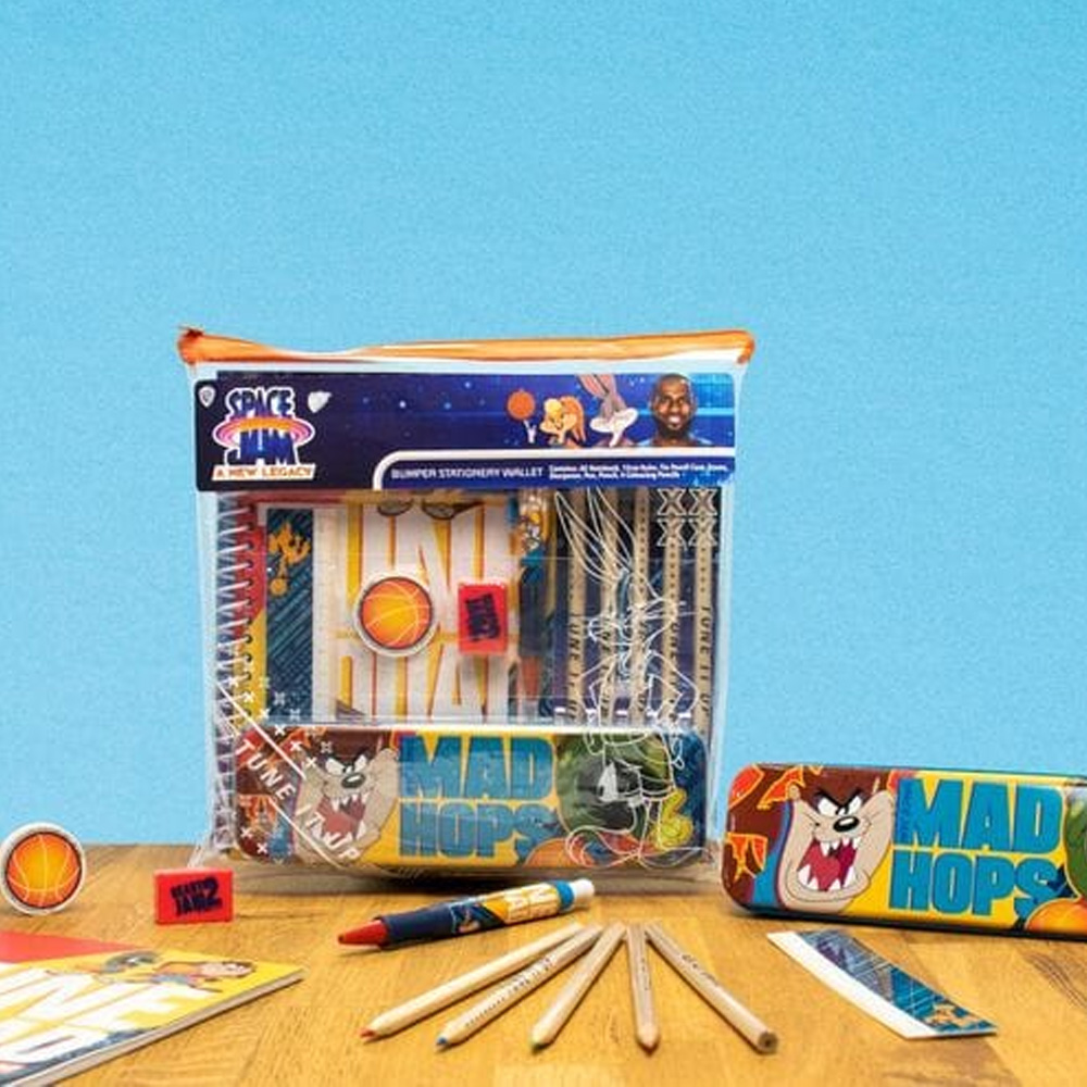 Space Jam Bumper Stationery Set (Square)