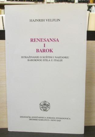 RENESANSA I BAROK – HAJNRIH VELFLIN