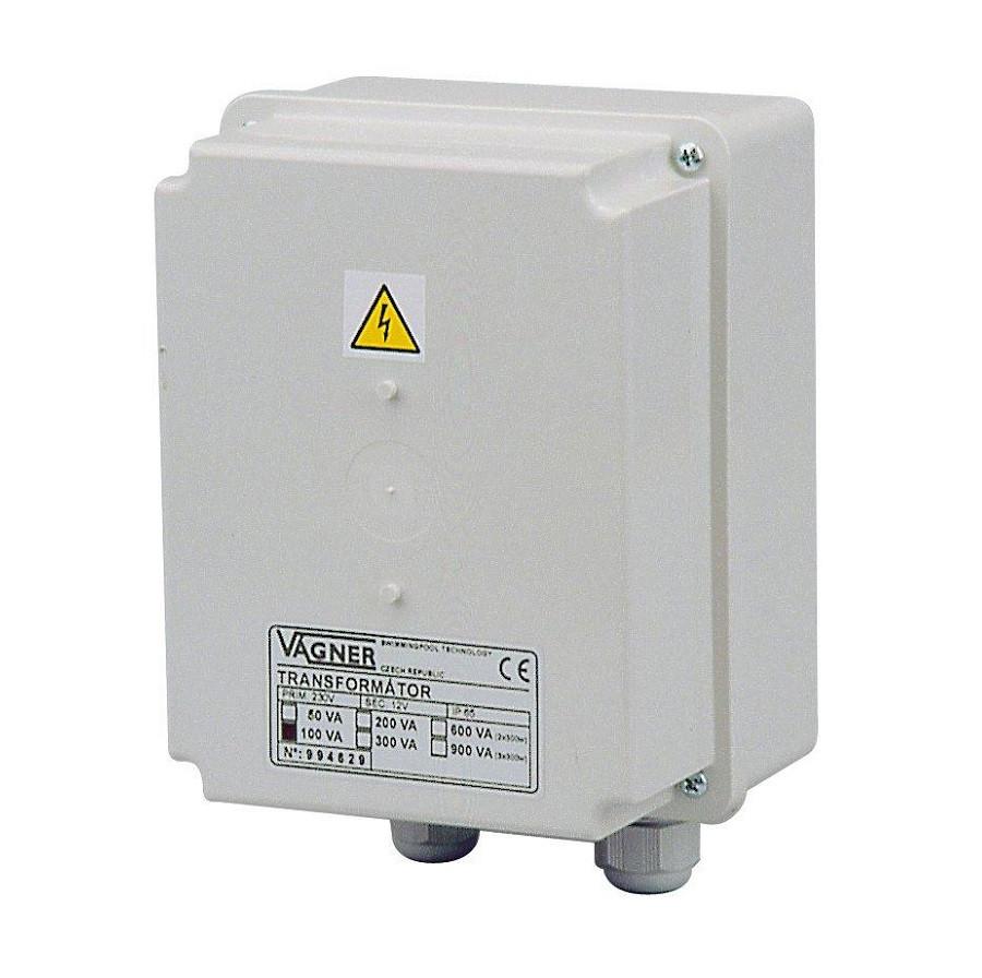 Sigurnosni transformator 50W 230V/12V IP65 Vagner za bazene