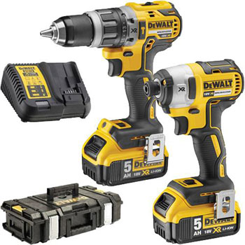 DeWalt akumulatorski set DCK266P2 – DCD796 + DCF887