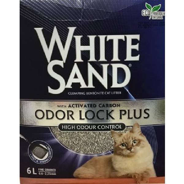 Bentas White Sand Odor Lock Plus - 6 l