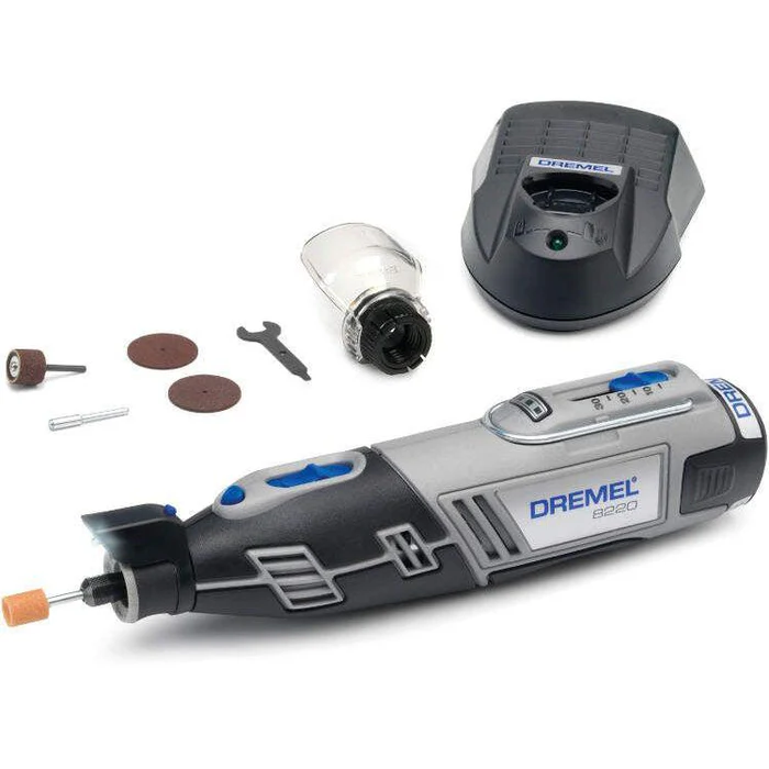 Dremel akumulatorski višenamenski alat 8220 1/5 sa 5 komada dodatnog pribora (F0138220JC)