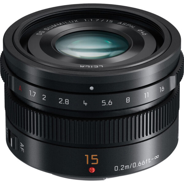 Panasonic 15mm 1.7 ASPH Leica DG Summilux Lumix G