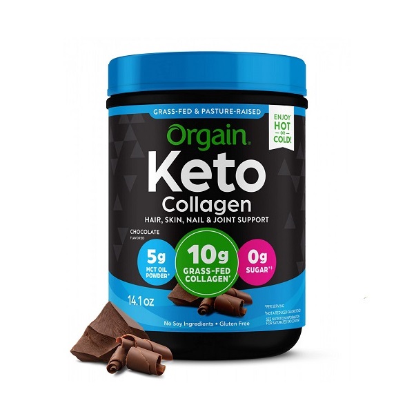 ORGAIN KETO COLLAGEN U PRAHU ČOKOLADA 400G