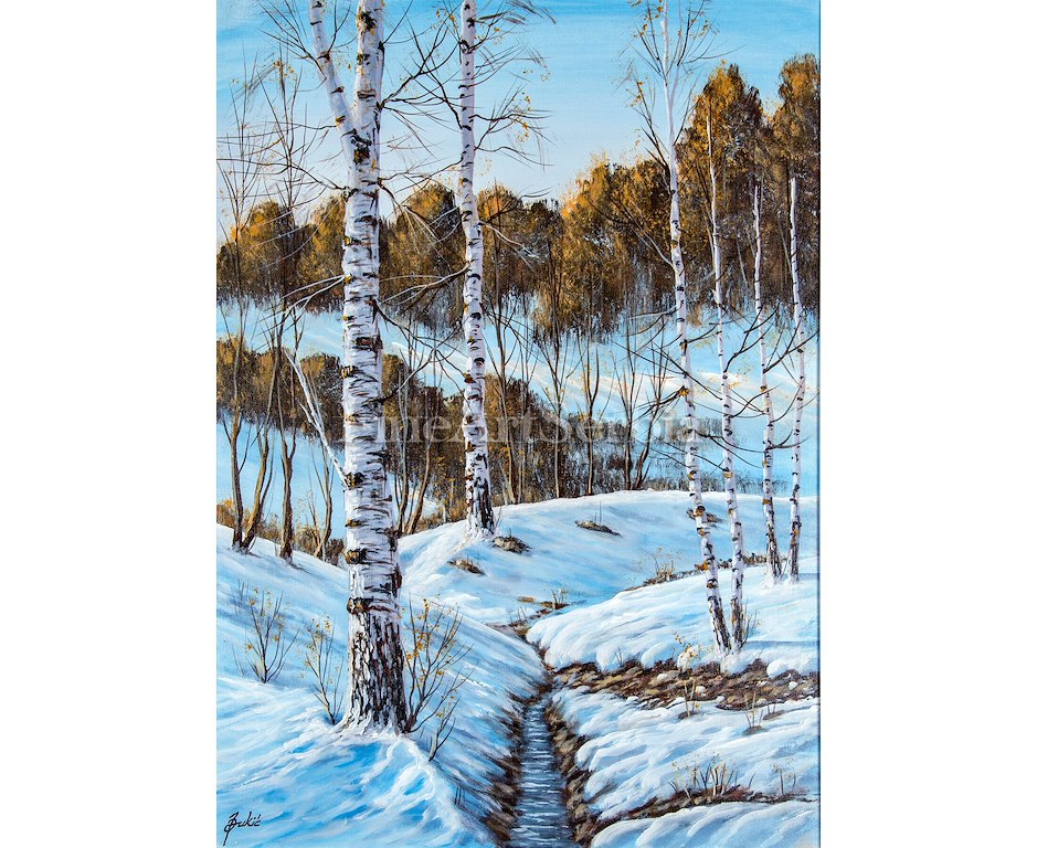 Zima u šumi - Jadran Đukić