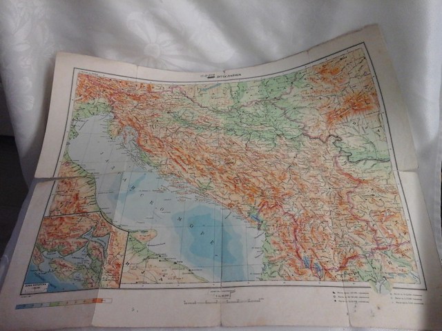 Geografska karta FNRJ
