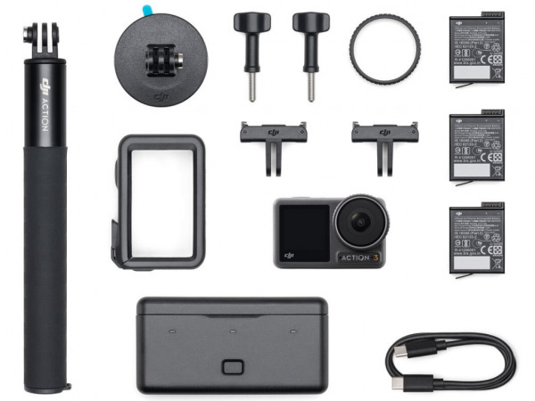 Akciona Kamera DJI Osmo Action3 Adventure combo